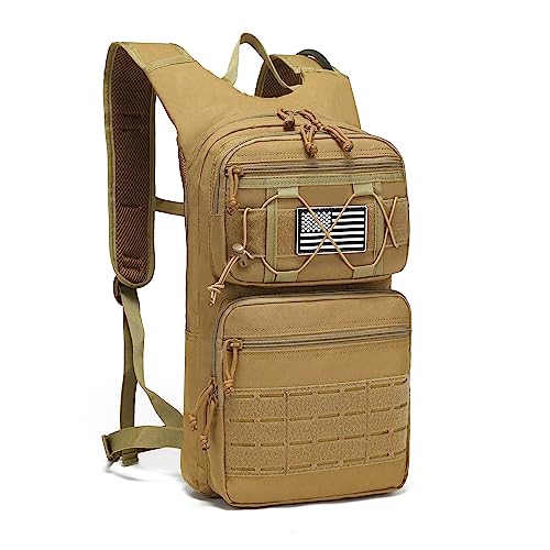 Snapklik.com : Tactical Water Hydration Pack Backpack Hydration Carrier ...