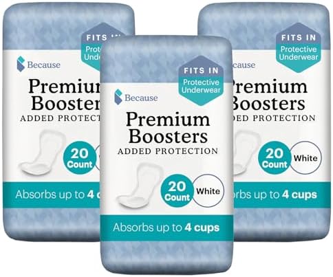 Amazon.com: Because Premium Incontinence Boosters - Add Extra ...