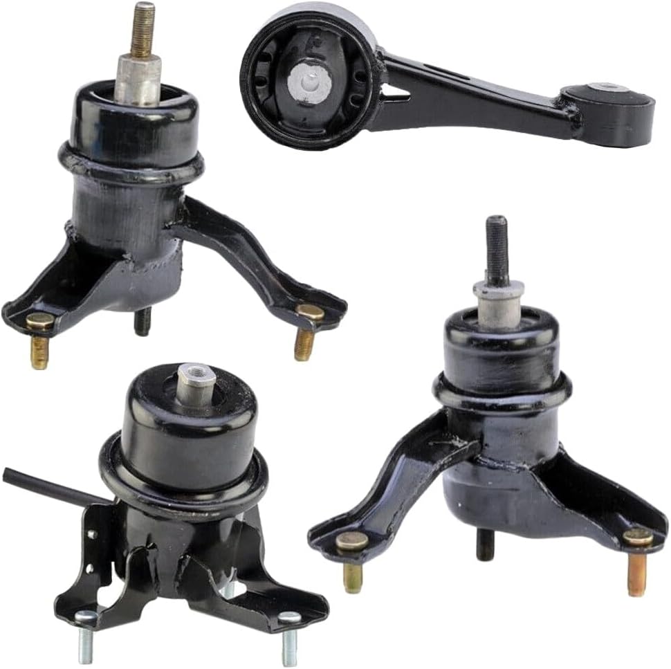 Amazon.com: NUUDI 4pcs Engine and Automatic Transmission Motor Mount ...