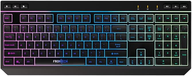 Amazon.in: Buy FRONTECH KB-0013 Wired Gaming Keyboard with RGB ...