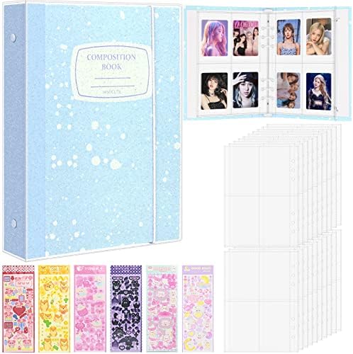 3 Inch Mini Photo Album Set of 2, MaehSab Small Kpop Photocard Binder ...
