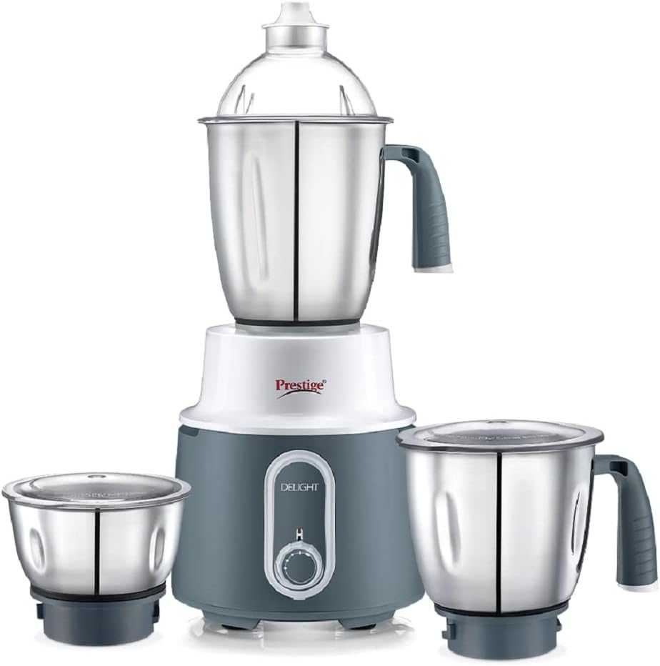 Buy Prestige Delight Plus 750 W Mixer Grinder (With 3 SS Jars and 1 ...