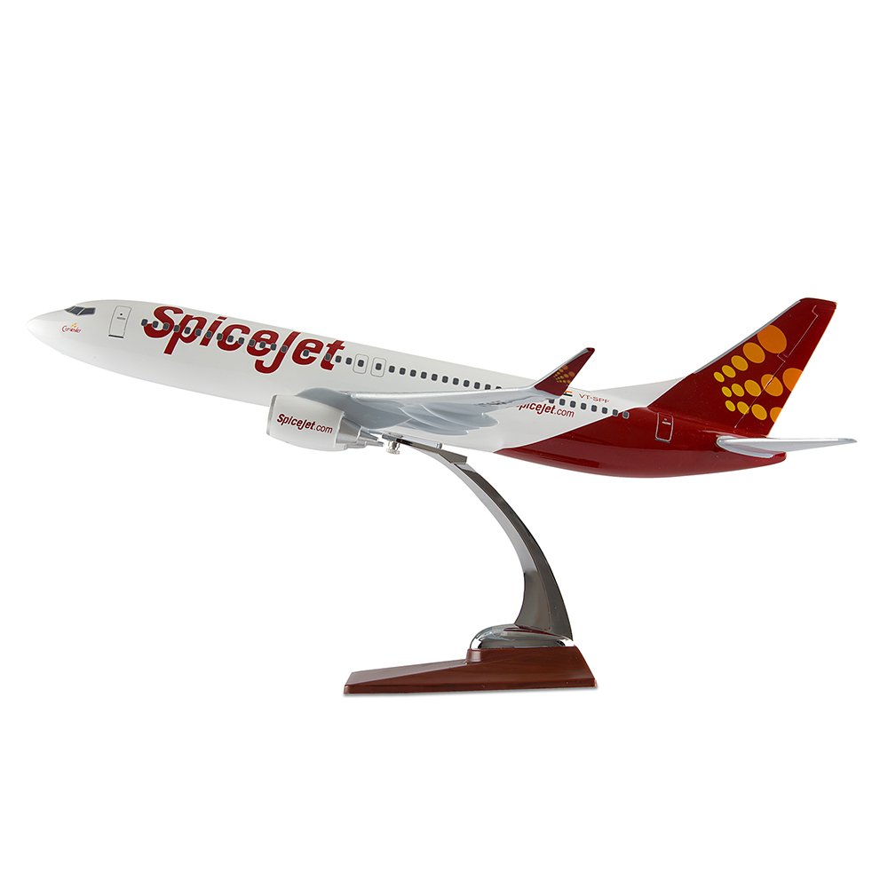 Spice Modello Big Boeing 737-800 Series Spicejet Aircraft : Amazon.in ...
