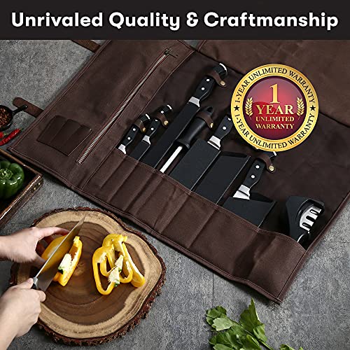Master Maison 15-Piece BBQ Knife Set – Professional Butcher Knife Set ...