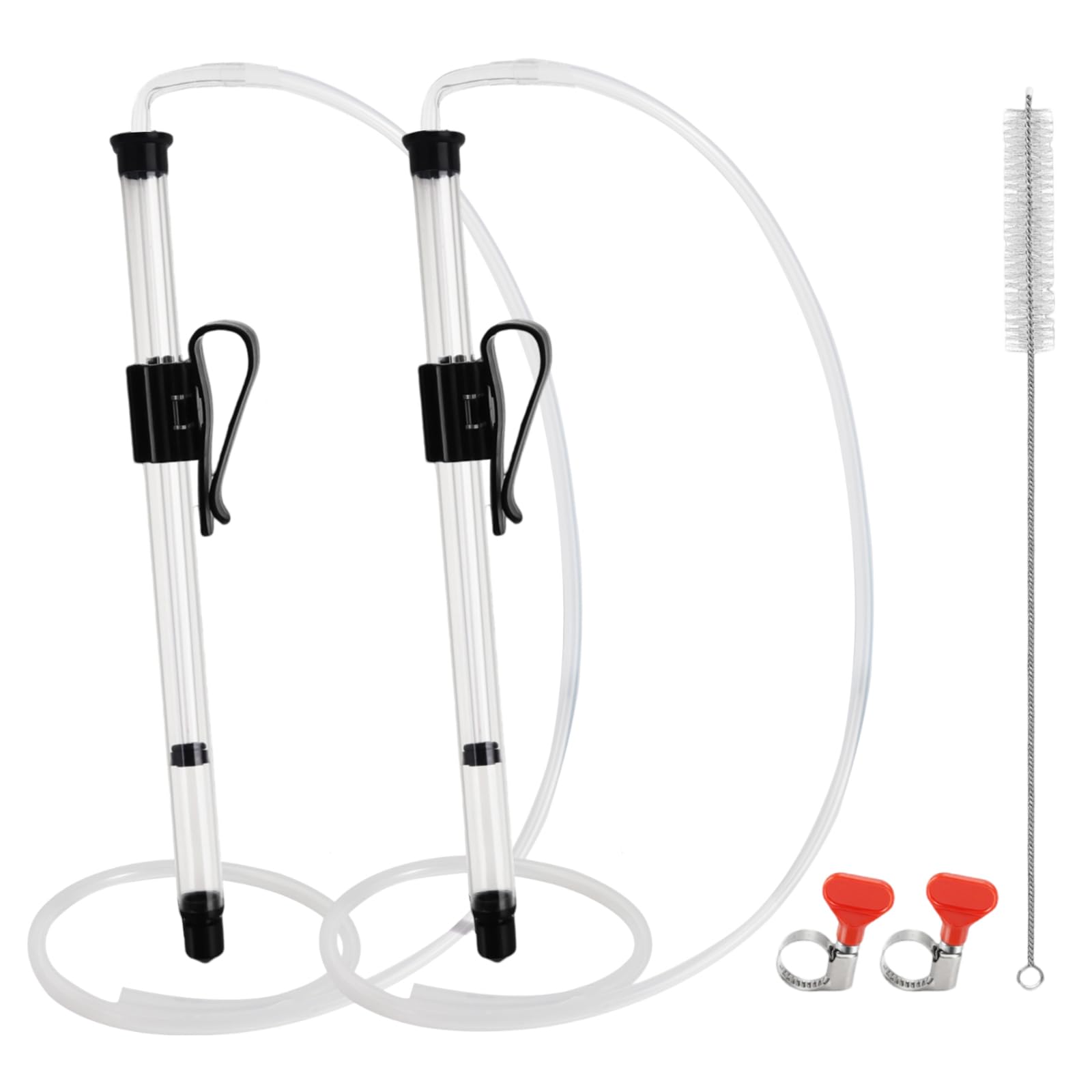 Amazon.com: Dbgogo Mini Auto Siphon, 2 Pack 14” Auto Siphon with 3/8 ...