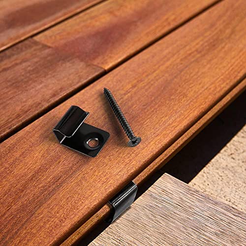 YOUTU Pack of 30 WPC Mounting Clips Start/End Clip, 8 mm Hidden Starter ...