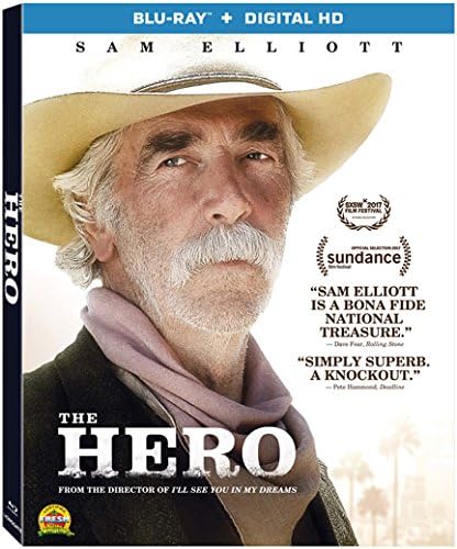 Amazon.com: The Hero [Blu-ray] : Sam Elliott, Nick Offerman, Krysten ...
