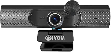 Amazon.com: Webcam with Microphone and Speaker, 3 in 1 USB Camera with ...