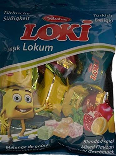 Sebahat Loki - Lokum mixed Aroma - Einzeln verpackt (200g) : Amazon.de ...