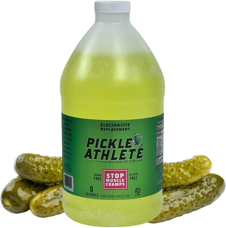 Amazon.com : Pickle Athlete Dill Pickle Juice for Leg Cramps – Natural ...