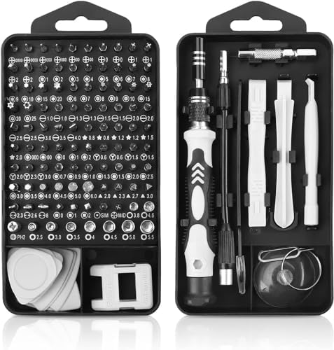 RT 115 in 1 Precision Screwdriver Set with Head & Flathead, Magnetic ...