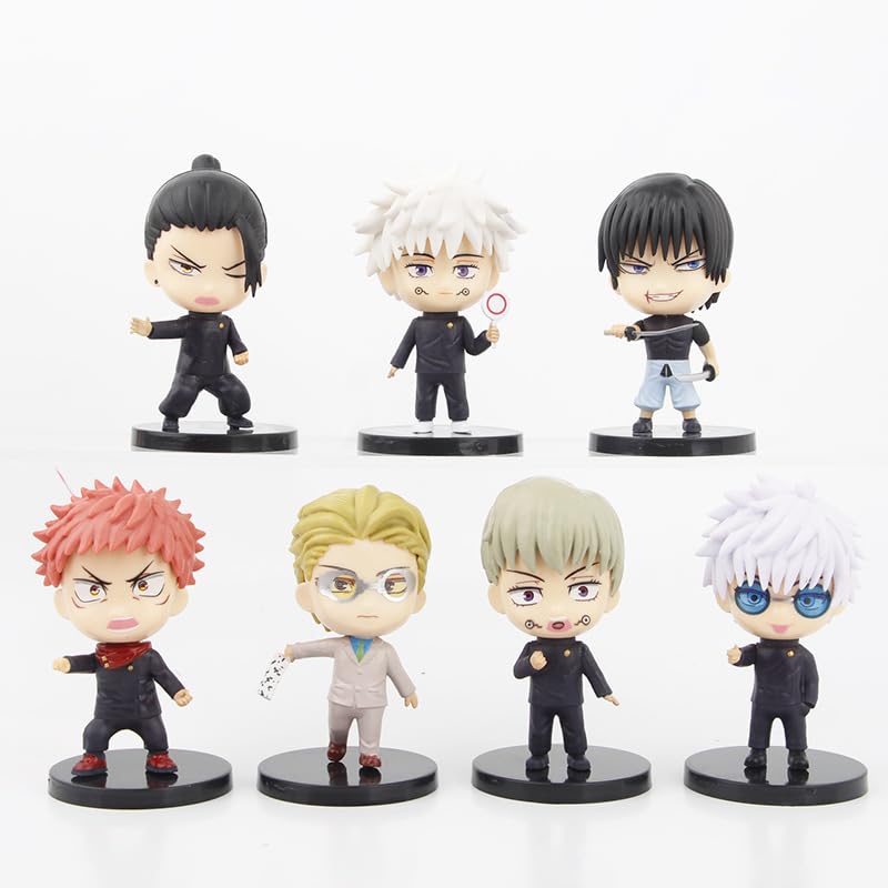 Amazon.com: Anime JJK Action Figure Geto Suguru Itadori Yuuji Figure ...