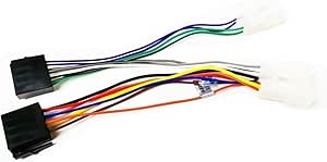 Amazon.com: TO/YO;TA Wiring Harness Adapter ISO 10487 Plug 12V 16 Pin ...