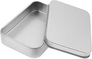 Amazon.com - Ulifestar Metal Empty Boxes, Tin Boxes with Lid,Small ...