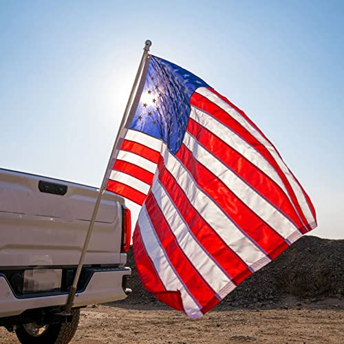 Snapklik.com : Inslat Trailer Hitch Flag Pole Holder For Poles Up To 2 ...