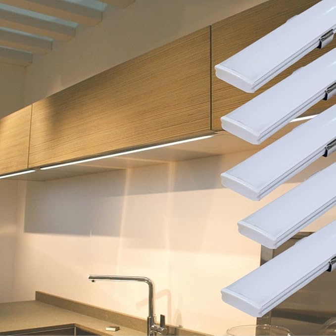 D'Mak LED Profile Light Under Cabinet and Counter Lighting (2 Feet ...