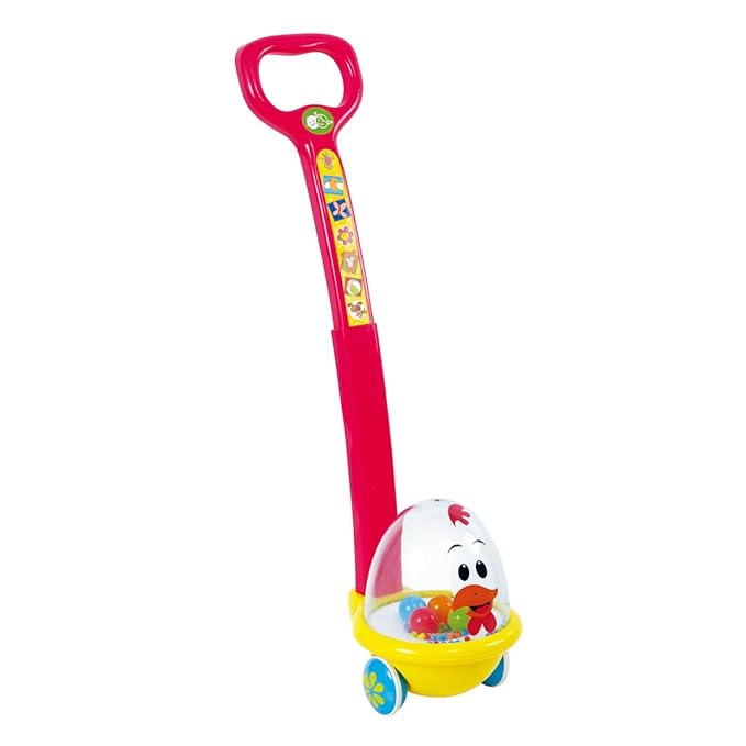Amazon.com: Play Happy Hen Push Along Push & Pull Baby Toys | Toddler ...