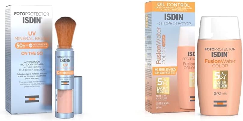 ISDIN Fotoprotector Uv Mineral Brush Spf 50+, Protector Solar Facial De ...