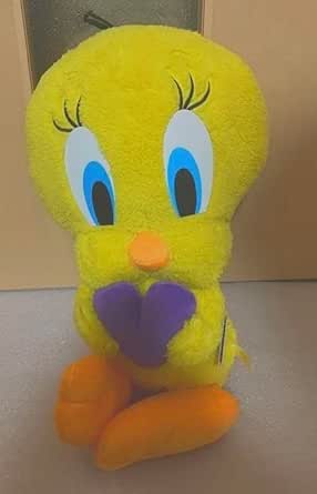 Amazon.co.jp: Looney Tunes Tweety Oversized Plush Heart : Toys & Games