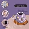 Amazon.com | Handmade Coffee Cup 400ML with Fancy Tarot Star/Moon ...
