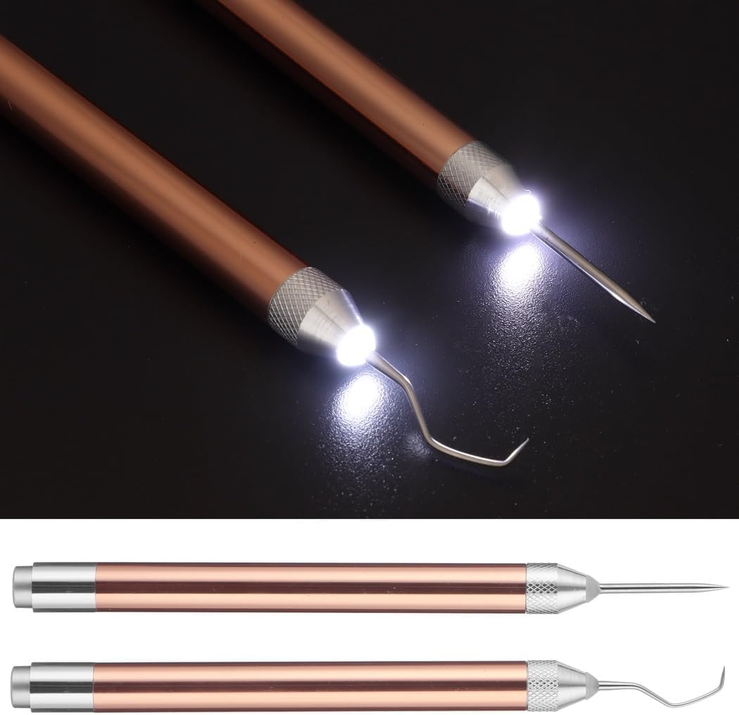 Amazon.com: Handheld Craft Vinyl Tool with Pin and Hook, 2 Pcs Led ...
