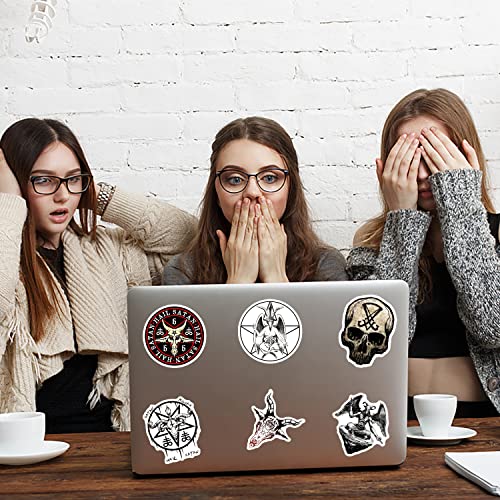 Snapklik.com : Satanic Stickers 100 Pack,Devil Stickers For Water ...