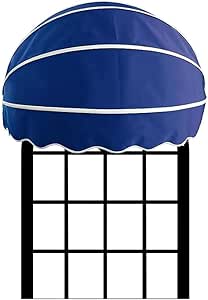 Amazon.com : GRRICEPL Canvas Dome Awning, Manual Retractable Awning ...