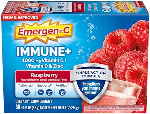 Amazon.com: Emergen-C Immune Plus Crystals, On-The-Go Immune Support ...