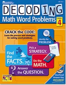 Amazon.com: Decoding Math Word Problems Grade 4 : Toys & Games