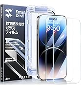 Amazon | 「画期的なガイド枠」SmartDevil ガラスフィルム iPhone 11/XR 用 保護フィルム 超簡単貼り付け 米軍MIL規格 落下保護 気泡ゼロ 滑らかな手触り 指紋 ...