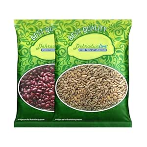 Dehradun Live - Lal Pahadi Rajma & Harshil White Rajma Combo : Amazon ...
