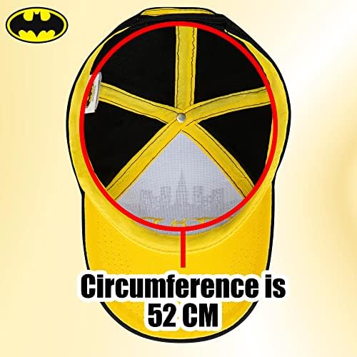 Amazon.com: DC Comics Batman Boys Baseball Cap - Ages 4-12 - Years ...