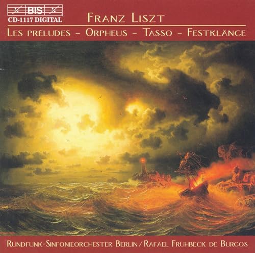 Amazon.com: Liszt: Preludes (Les) / Orpheus / Tasso / Festklange ...