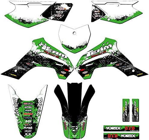 Amazon.com: Team Racing Graphics kit Compatible with Kawasaki 2015-2018 ...