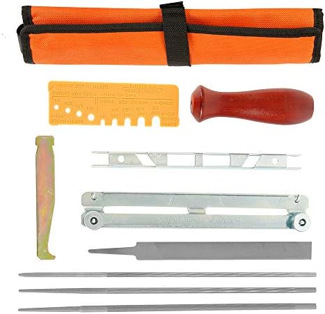 Saw Chain File Set Sharpening Set Chainsaw Sharpening File Kit 10 Tool ...