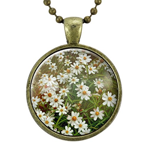 Amazon.com: Daisy Pendant Necklace, Unique Friendship Jewelry ...