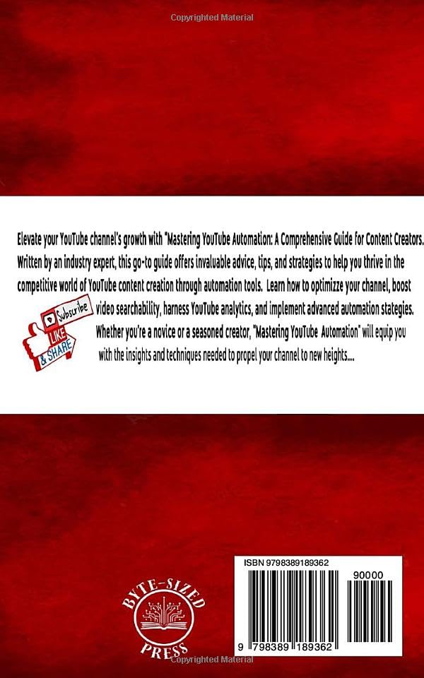 Snapklik.com : Mastering YouTube Automation: A Comprehensive Guide For Content Creators: Unlock ...