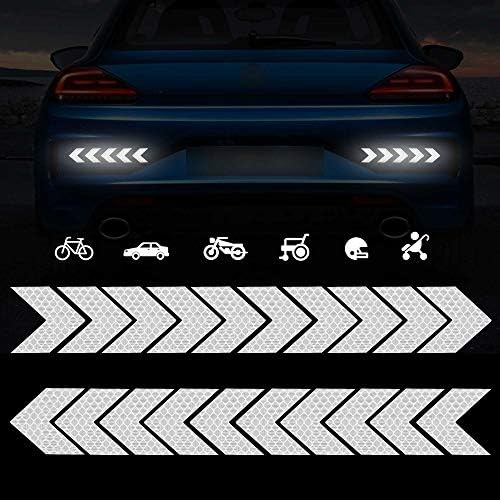Amazon.com: TOMALL 20Pcs Strong Reflective Arrow Decals for Car High ...