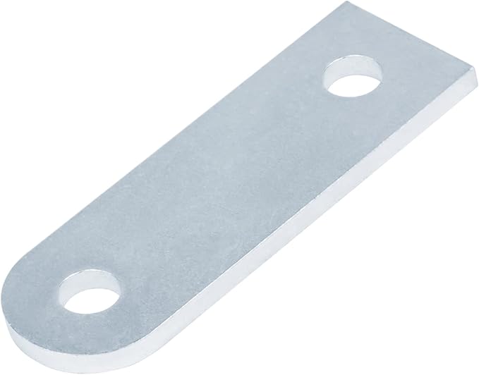 Amazon.com: 6 Pcs 2 Hole Straight Flat Plate Connector Bracket with One ...