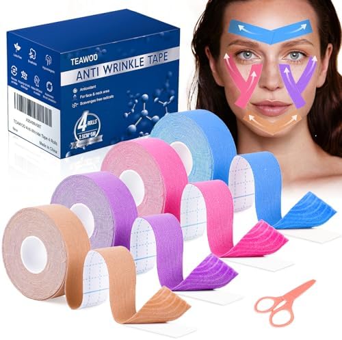 Amazon.com : Quaroimi 140PCS Japanese Face Tape Neck Tape Lifting ...