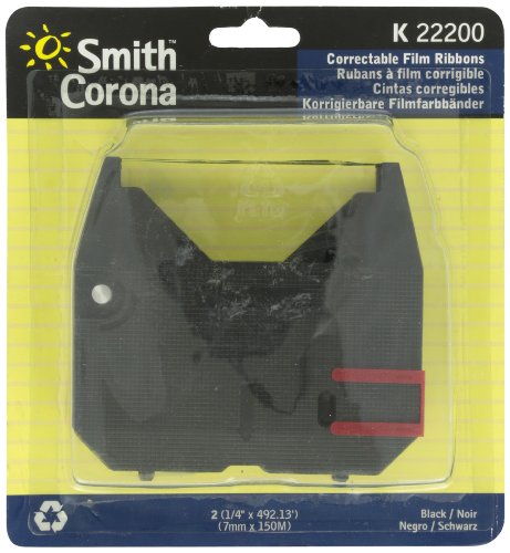 Amazon.com: Smith Corona 22200 Ribbon, Black, 2/Pack : Office Products