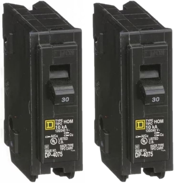 Square D - HOM140CP Homeline 40 Amp Single-Pole Circuit Breaker ...