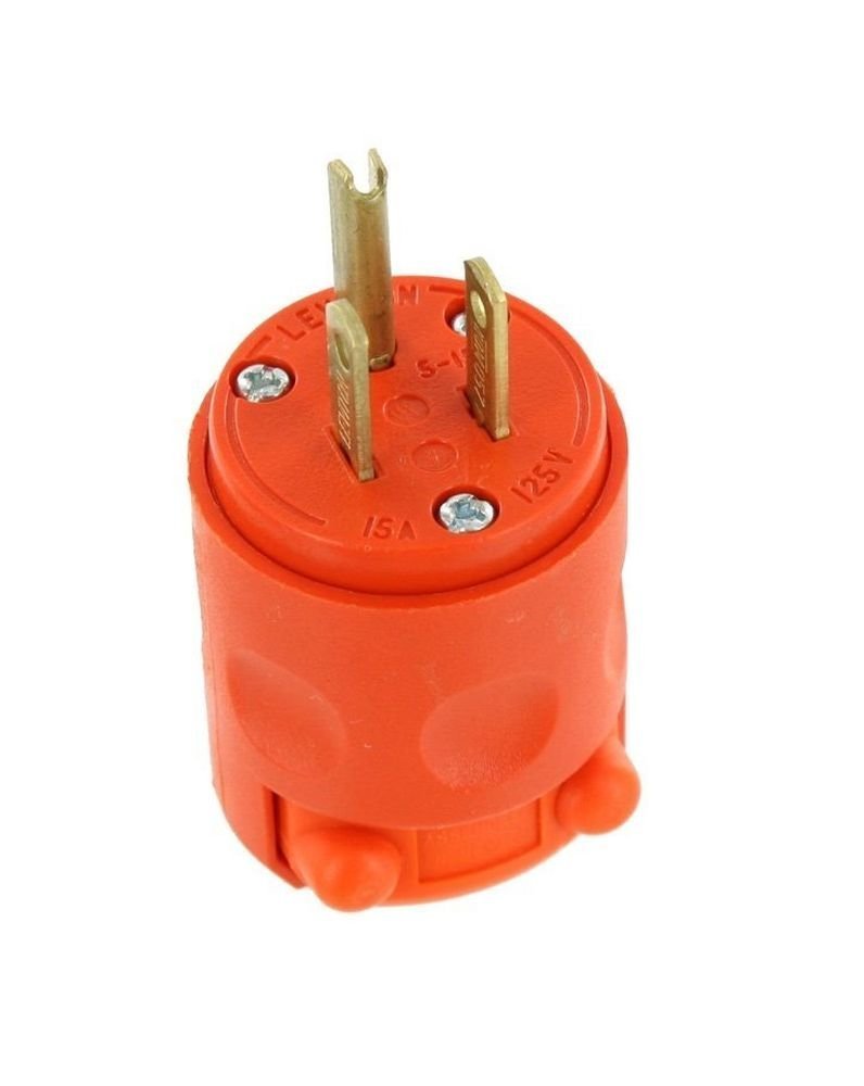 15a Orange Grd Cord Plug - Amazon.com