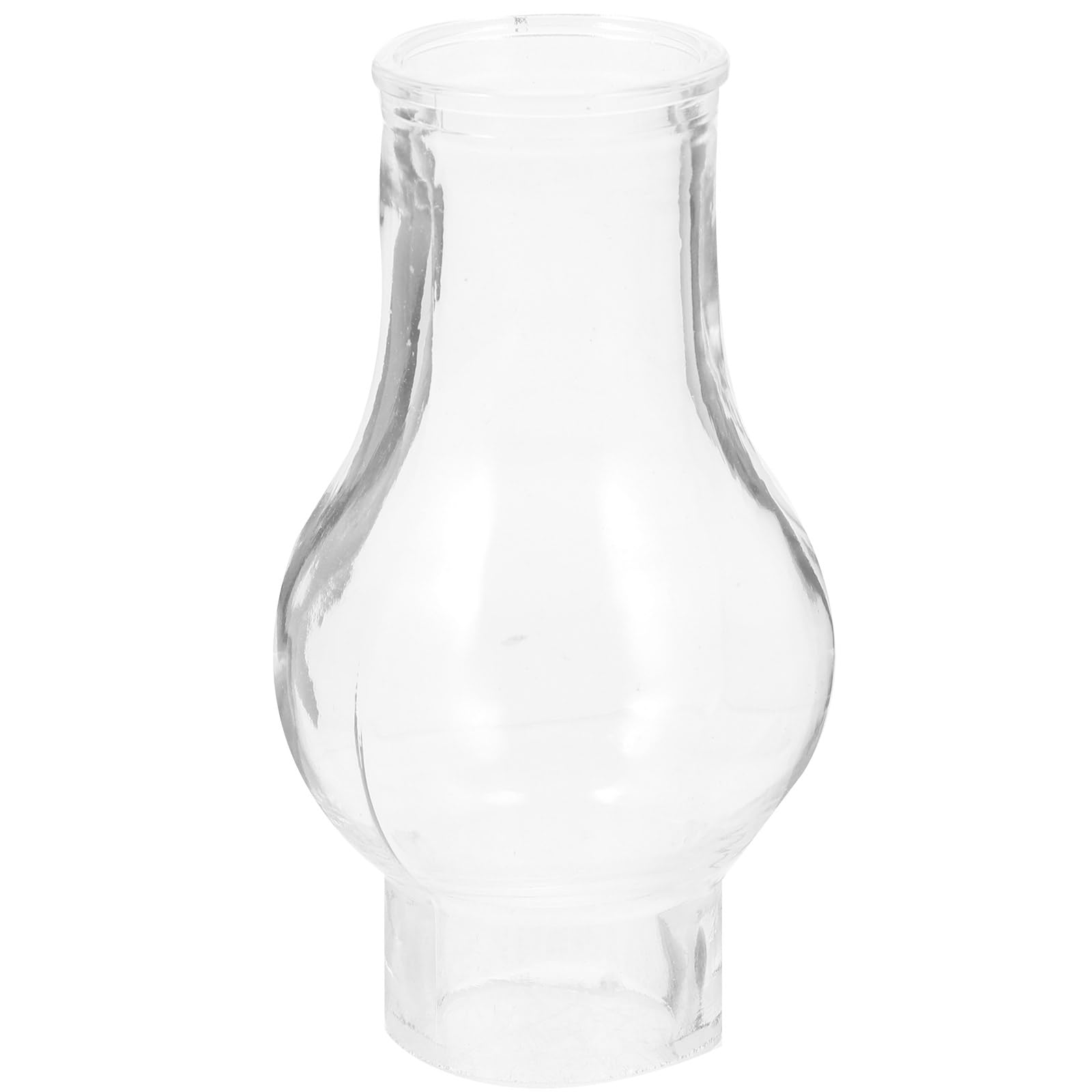 Amazon.com: HOMSFOU Glass Chimney Lamp Shade Clear Hurricanes Lamp ...
