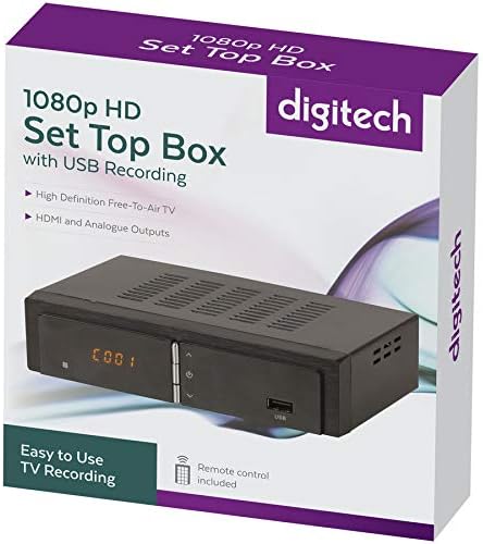 1080p HD Digital TV Set Top Box with USB Recording AU : Amazon.com.au ...