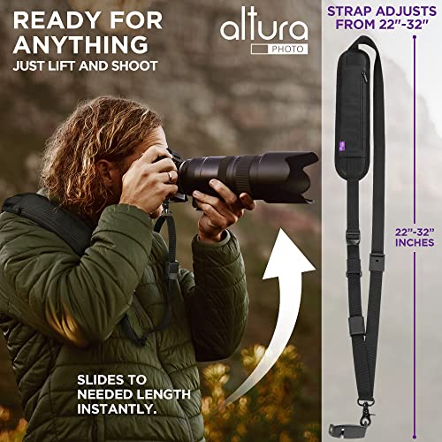 Altura Photo Camera Strap Quick Release & Safety Tether, Adjustable ...
