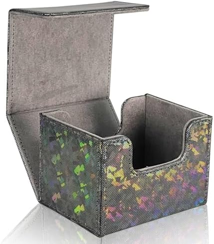 Amazon.com: Dmoicols Card Deck Box Holds 100+ Single Sleeved Cards ...