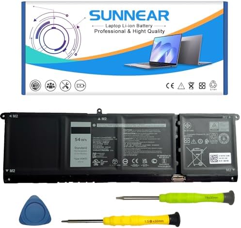 Amazon.com: Mobik 54Wh V6W33 4-Cell Laptop Battery Replacement for Dell ...