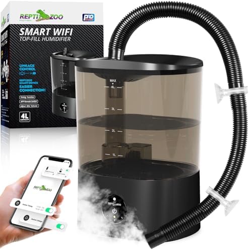Amazon.com: REPTI ZOO Smart WiFi Reptile Fogger with Timing, 4L Reptile ...