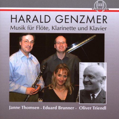 Amazon.com: Harald Genzmer: Musik für Flöte, Klarinette und Klavier ...